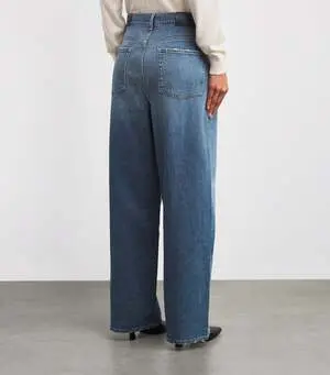 7 For All Mankind Low Straight Jeans