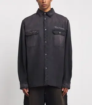 WILLY CHAVARRIA Denim Corcoran Shirt