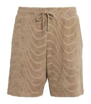 Frescobol Carioca Terry Cotton Augusto Shorts - Green