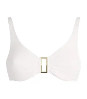 Melissa Odabash Bel Air Ring Bikini Top - White