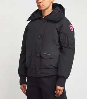 Canada Goose Water-repellent Down Chilliwack Bomber Jacket - Black