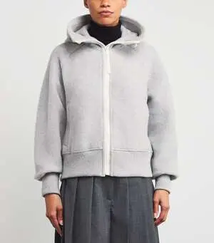 Canada Goose Wool-blend Fleece Chilliwack Bomber Jacket - Grey