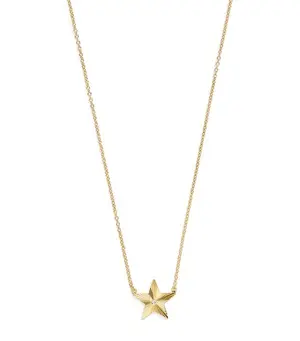 JENNIFER MEYER Mini 70s Star Necklace - Gold