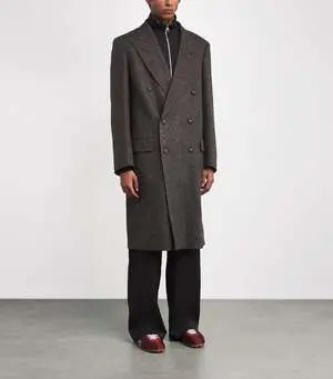 WALES BONNER Wool Mayfair Coat