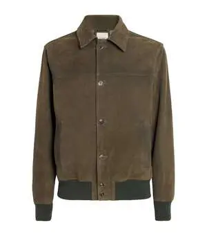 Jacob Cohen Suede Trucker Jacket