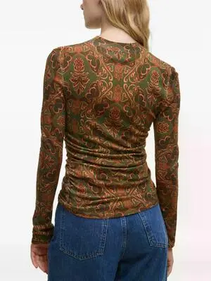Farm Rio Luana Long-sleeve Top