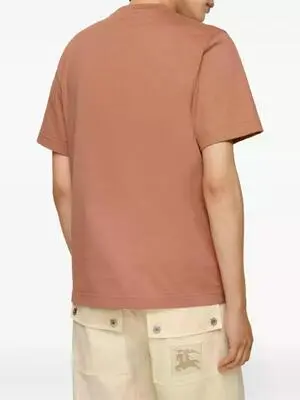 Burberry Ekd Cotton T-shirt - Brown