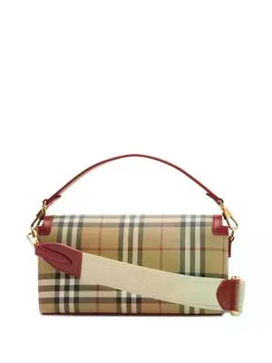 Burberry Checked Tote Bag