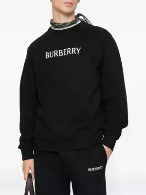 Burberry Cotton Logo Sweatshirt