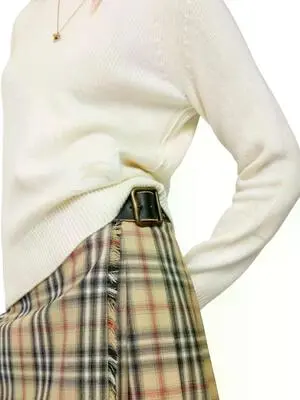 Burberry Equestrian Knight Sweater - Neutrals