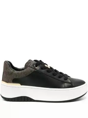 Michael Kors Leather Trainers - Black