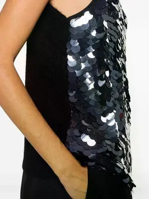 Fabiana Filippi Sequin-embellished Top