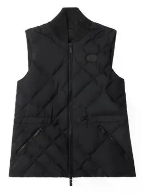 Burberry Zip-up Gilet - Black