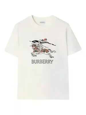 Burberry Equestrian Knight T-shirt - White