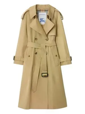Burberry Fitzrovia Double-breasted Trench Coat - Neutrals