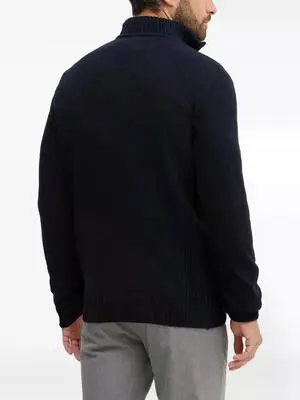 Barbour Zip Collar Sweater