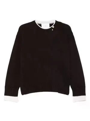 VANISÈ Pearl-embellished Sweater