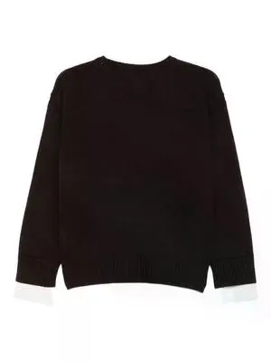 VANISÈ Pearl-embellished Sweater