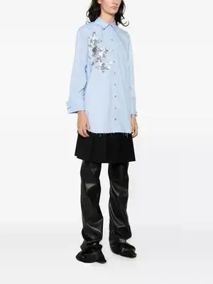 MARQUES' ALMEIDA Sequin-embroidered Shirt