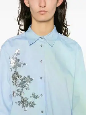MARQUES' ALMEIDA Sequin-embroidered Shirt