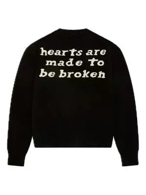 BROKEN PLANET Hearts Knit Sweater