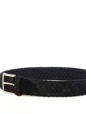 ATHISON Woven Suede Belt