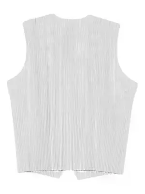Issey Miyake Buttoned Sleeveless Vest