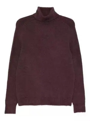 ORIGINAL VINTAGE Turtleneck Sweater - Brown
