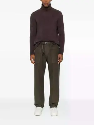 ORIGINAL VINTAGE Turtleneck Sweater - Brown