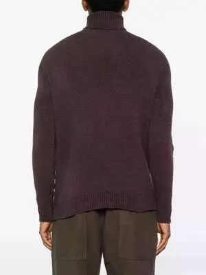 ORIGINAL VINTAGE Turtleneck Sweater - Brown