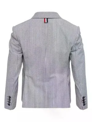Thom Browne High Armhole Sport Striped-pattern Jacket