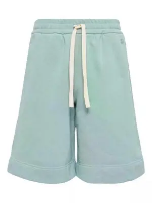 JIL SANDER Drawstring Patch-pocket Track Shorts - Blue
