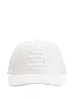 ERIC EMANUEL Ee Logo Embroidered Cap - White