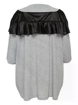 Ashley Williams Ruffled T-shirt - Grey