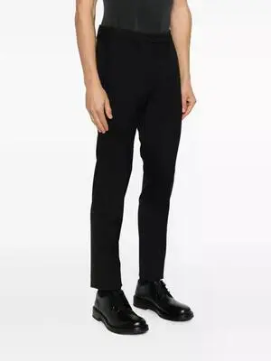 MICHAEL COAL Tailored Trousers - Black