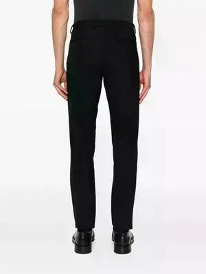 MICHAEL COAL Tailored Trousers - Black