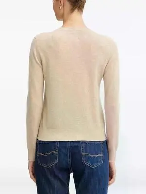 BENETTON Cashmere Jumper With Ribbed Detailing