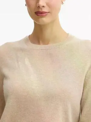 BENETTON Cashmere Jumper With Ribbed Detailing