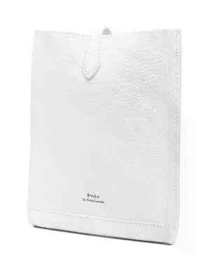 Polo Ralph Lauren Leather Crossbody Bag - White