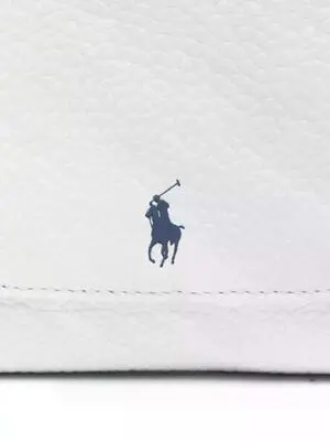 Polo Ralph Lauren Leather Crossbody Bag - White