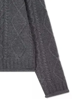 STUDIO TOMBOY Cable-knit Sweater - Grey