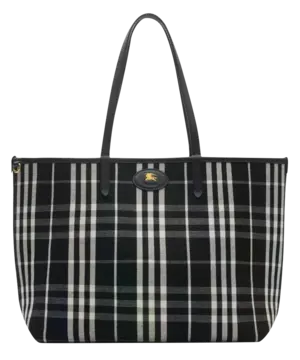Burberry Bloomsbury Reversible Check Tote