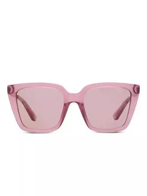 Burberry Square-frame Sunglasses - Pink