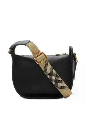 Burberry B-buckle Saddle Crossbody Bag - Black