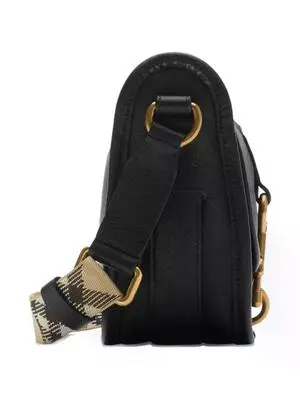 Burberry B-buckle Saddle Crossbody Bag - Black