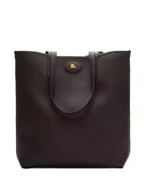 Burberry Logo-plaque Tote Bag - Brown