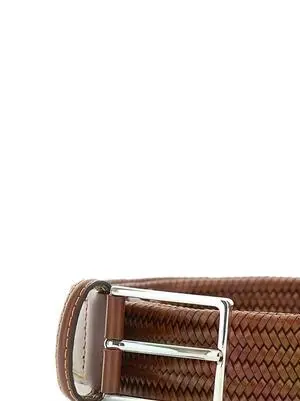 ATHISON Woven Pin-buckle Belt