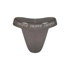 SKIMS Stretch Mens Thong Gunmetal