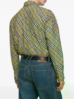 Burberry Check-cotton Shirt