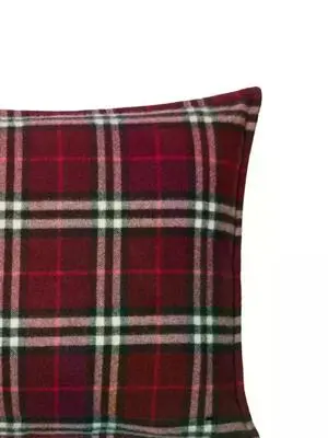 Burberry Check Cashmere Pillow
